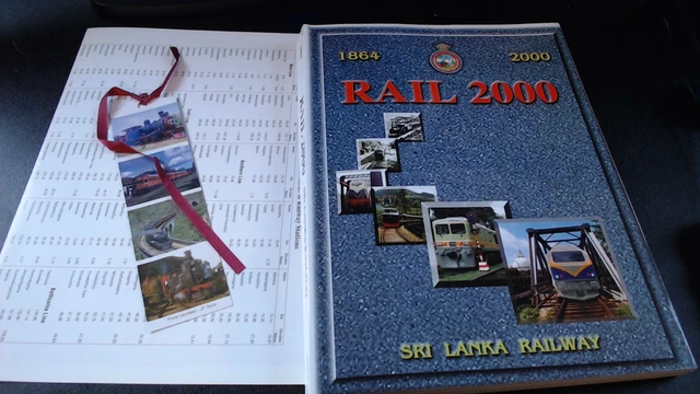 RAIL 2000 PUBLISHED by the Sri Lankan railways, very rare commemorative ...