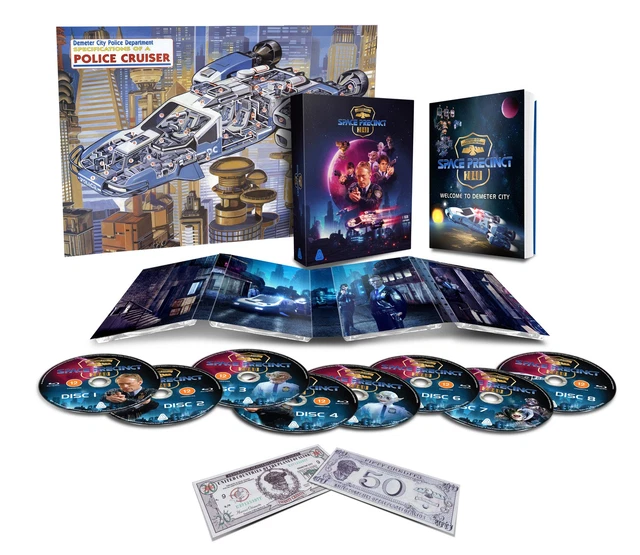 SPACE PRECINCT: 30TH Anniversary Collector's Edition (Blu-ray) Nancy Paul EUR 89,39 - PicClick IT