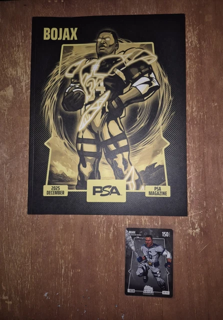 BO JACKSON PSA December 2025 PSA Magazine Gold (+card) £37.15 - PicClick UK