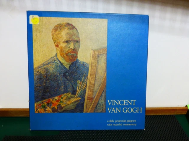 VINCENT VAN GOGH record and slide projection program art. LP $40.00 ...