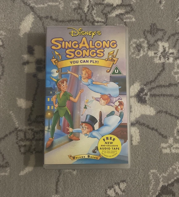 DISNEY SING ALONG Songs VHS Tapes £15.00 - PicClick UK
