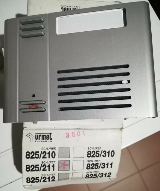 URMET KOMBI - Modulo Per Posto Esterno C/1 Pulsante 825/211 EUR 38,50 ...