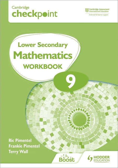 CAMBRIDGE CHECKPOINT LOWER Secondary Mathematics Workbook 9 Second Edition £11.06 - PicClick UK