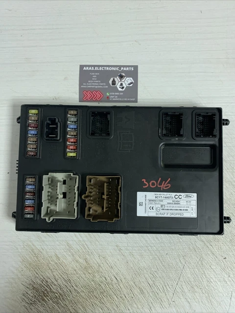 FORD TRANSIT MK7 Body Control Module Bcm Fuse Box 8C1T-14A073-Cc ...