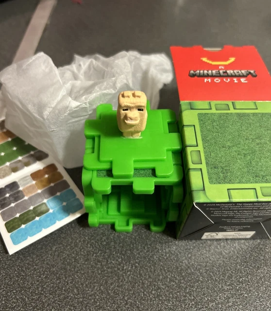 MCDONALD'S MINECRAFT MOVIE Happy Meal Green Llama Block Toy £4.61 ...