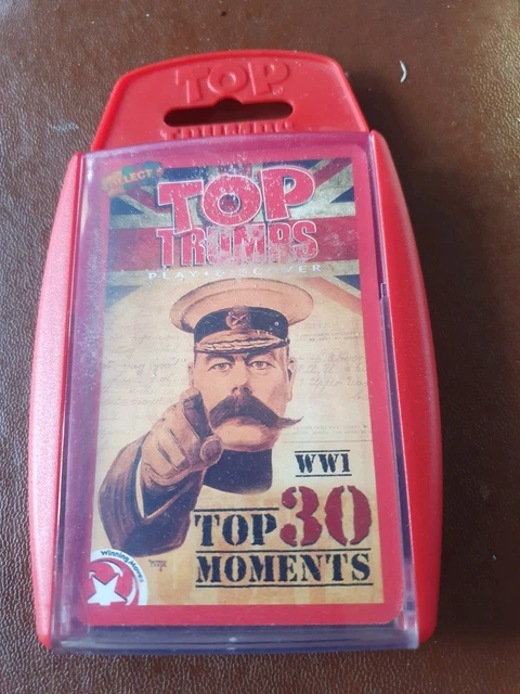 WW1 WORLD WAR One Top 30 Moments Top Trumps Rare used VGC £12.93 ...
