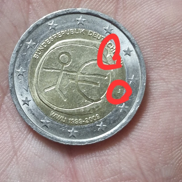 2 EURO MÜNZE BRD ""Strichmännchen"" SELTEN WWU 1999-2009 D EUR 1.250,00 - PicClick DE