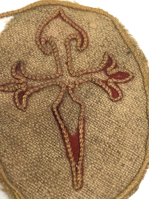 ANCIEN PATCH POUR poitrine de l'Ordre de Saint-Jacques du XIXe siècle ...