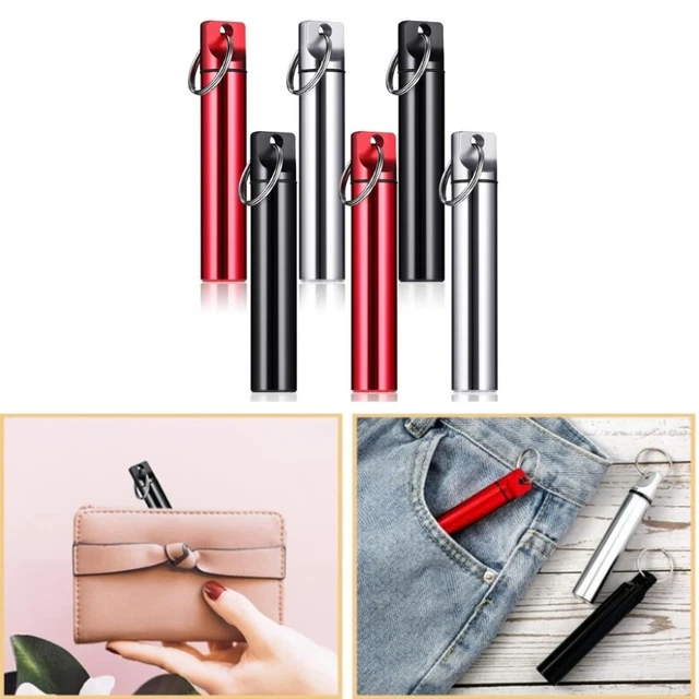 PORTABLE DURABLE METAL Toothpick Case Multipurpose Organizers for Homes ...