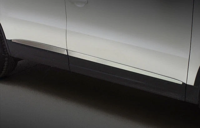 CAR BODY DOOR Side Molding Sill Guard Steel Chrome For Volkswagen ...