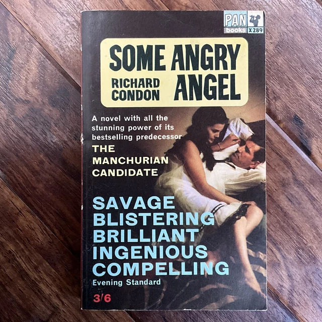 SOME ANGRY ANGEL - Richard Condon - 1964 Pan 1st Edition Vintage ...
