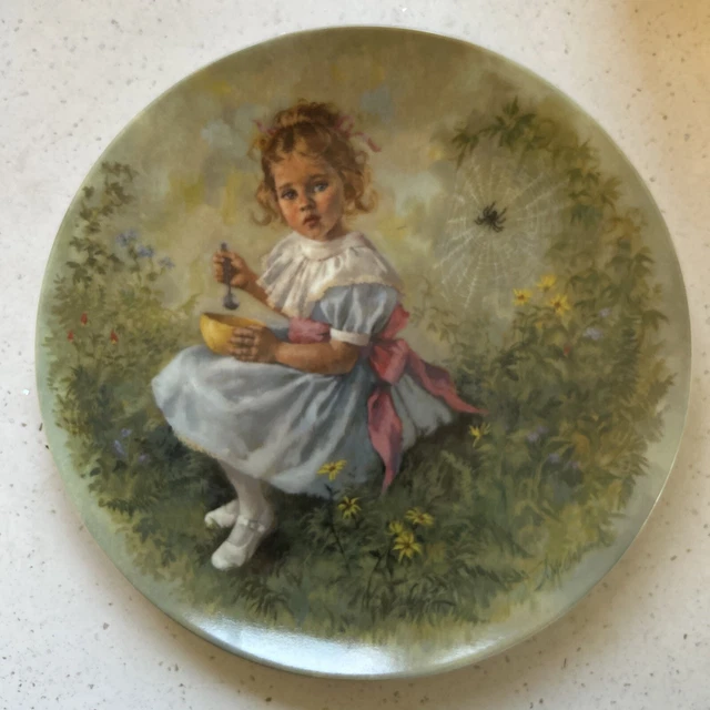 RECO PLATE LITTLE Miss Muffet Mother Goose Series John McClelland £5.91 ...
