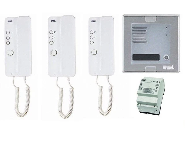 URMET SINGLE FAMILY Intercom Kit With 3 Horns 1150/1 Intercom Kit 3 Intercoms £139.34 - PicClick UK