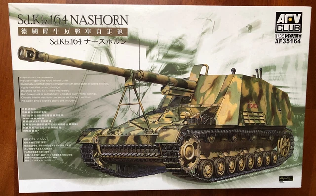 AFV CLUB 35164 maquette militaire Sd.Kfz 164 NASHORN 1/35 EUR 40,00 ...