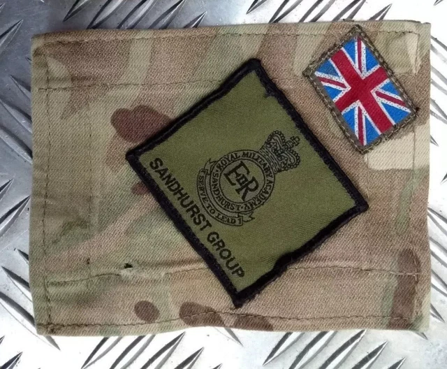 BRITISH ARMY SANDHURST Group RMAS MTP/Blanking Panel/Patch & Formation ...