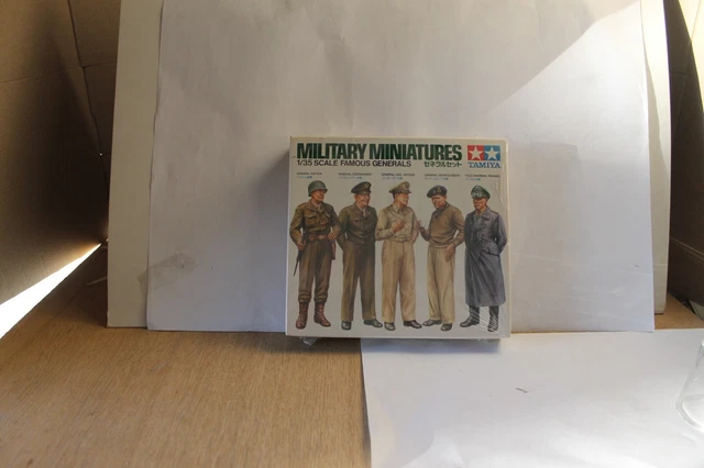 TAMIYA VINTAGE MILITARY Miniature 1/35 Scale Famous Generals EUR 12,00 ...