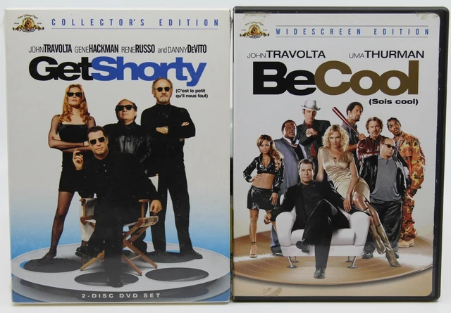 GET SHORTY / Be Cool - DVD - John Travolta, Gene Hackman, Rene Russo ...