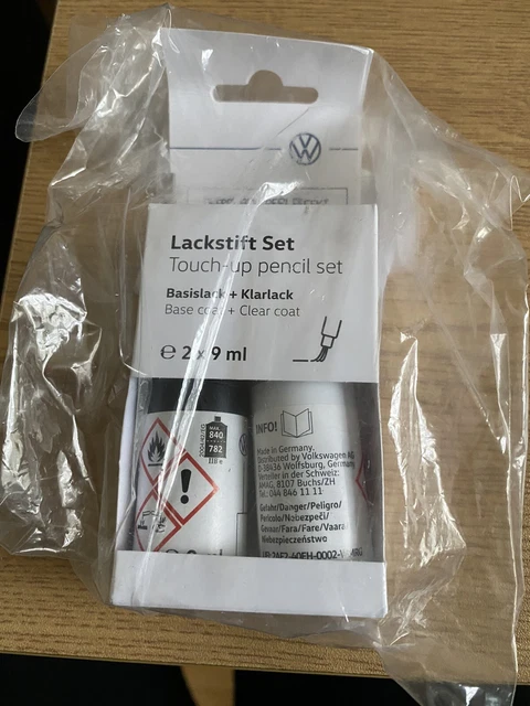 GENUINE VW DEEP Black Pearl LC9X Touch Up Paint £15.00 - PicClick UK