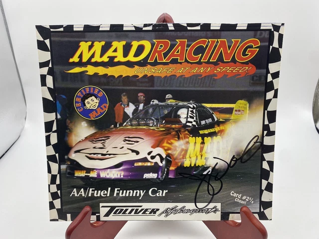 PHOTO DÉDICACÉE NHRA Jerry Toliver 2008 Joliet 8x10 EUR 11,08 - PicClick FR