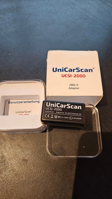 UNICARSCAN UCSI-2000 BLUETOOTH Diagnoseadapter Fahrzeug Motorrad ...