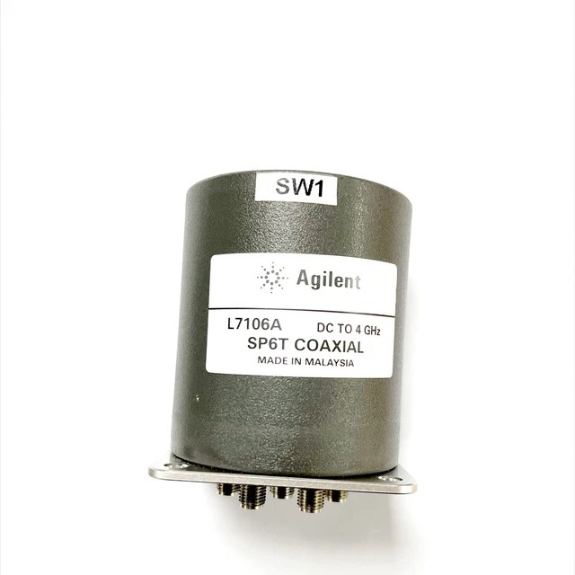 AGILENT L7106A 4GHZ 24V RF SMA coaxial microwave switch $168.00 - PicClick