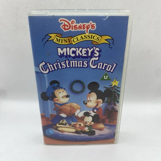 MICKEY'S CHRISTMAS CAROL "Mini Classics" - Walt Disney (PAL VHS) £8.95 ...