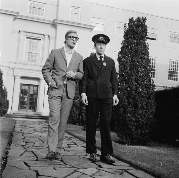 ENGLISH ACTORS MICHAEL Caine And His Younger Brother Stanley 1967 OLD ...