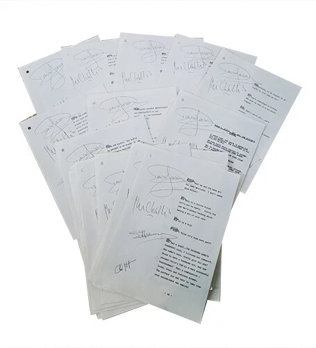 ONLY FOOLS AND Horses Original Multi Signed Script Page From Prussia ...