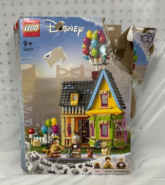 LEGO 43217 DISNEY and Pixar 'Up' House Model Building Set NEW DAMAGED ...