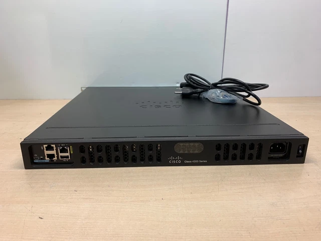 CISCO ISR4331-SEC/K9 ISR4431 Security Bundle Integrated Router with Sec ...