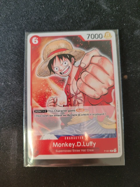 ONE PIECE CARD Game - P-001 P - Monkey.D.Luffy - Promo - NM $9.99 - PicClick CA