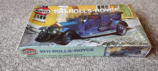 AIRFIX HISTORIC CARS 1/32 1911 Rolls Royce model kit - Factory Sealed £ ...