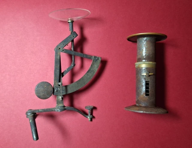 ANTIQUE BRASS GERMAN Déposé Postal Letter Scale Pendulum Balance ...