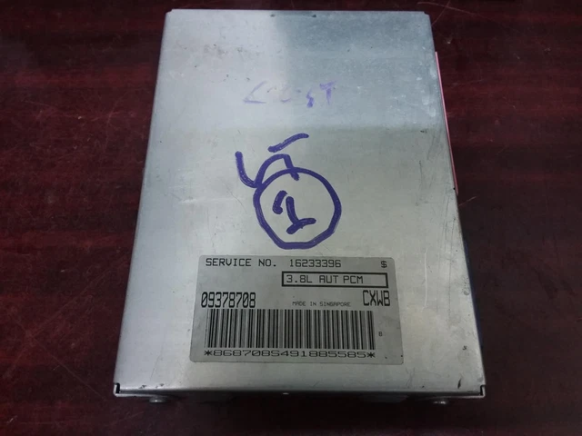 HOLDEN COMMODORE ECU Engine Ecu, 3.8 V6, Auto T/M, Vt-Vx Cxwb, 09/97-09 ...