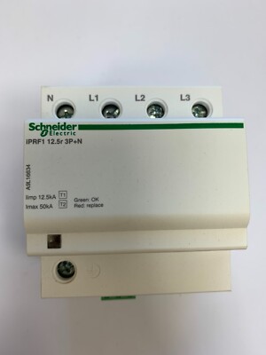 SCHNEIDER SURGE ARRESTER Acti 9 Iprf1-12.5A 3P+N Limp 230V/400V ...