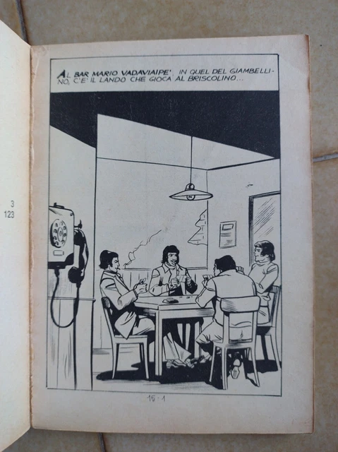 LANDO N. 15 Anno I - Il re della briscola - Ed. GEIS- 1973 - Fumetto erotico EUR 5,00 - PicClick IT