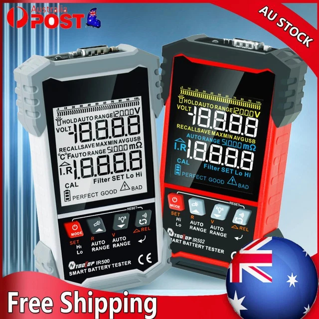 USEFUL IR500/IR502 BATTERY Internal OHM Meter 120V 0.000mω-500ω Battery ...