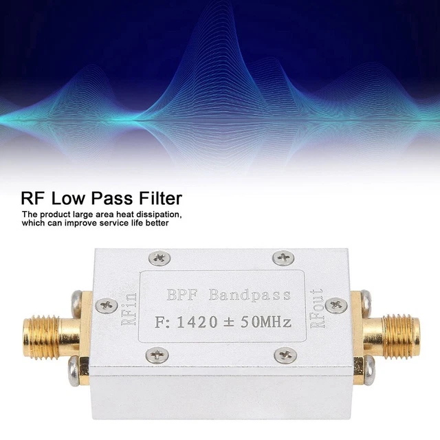 STRUCTURE STABLE 1420 MHz RF filtre passe-bas filtre LPF module radio ...