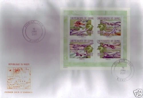 2602++CONCORDE BLOC NIGER Oblitere 1° Jour EUR 9,90 - PicClick FR