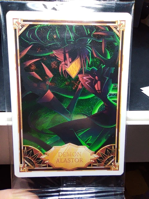 CARTE ALASTOR FORME Demon Officielle Hazbin Hotel Neuf Sous Blister EUR ...