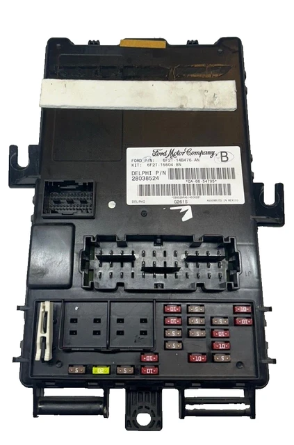 04-07 FORD FREESTAR Monterey BCM Multifunction Module Fuse Box 6F2T ...