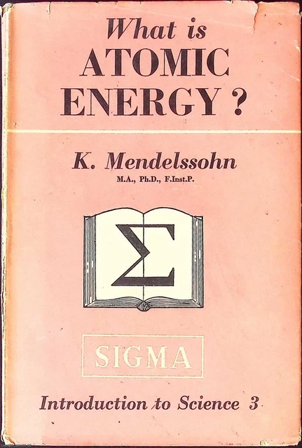 WHAT IS ATOMIC Energy ? Introduction To Science No 3. 1946 £15.49 - PicClick UK