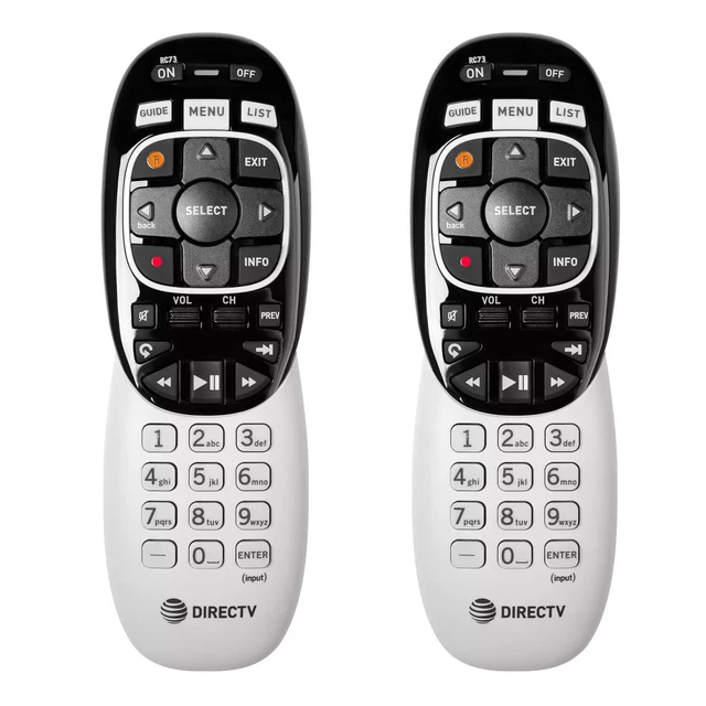 DIRECTV RC73 IR/RF Remote Control/ Batteries Included - 2 Pack $15.25 ...