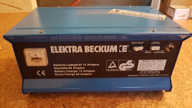 BATTERIE LADEGERÄT DER Fa. Elektra Beckum Modell BL 1512 S - top ...