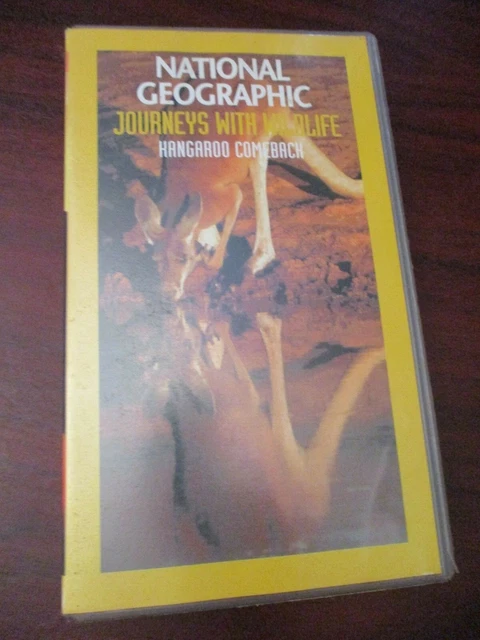 NATIONAL GEOGRAPHIC KANGAROO Comeback VHS Video Tape (NEW) $15.87 ...
