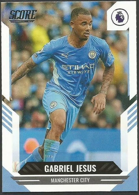 PANINI SCORE SOCCER 2021-22- #010-Manchester City-Gabriel Jesus EUR 1 ...
