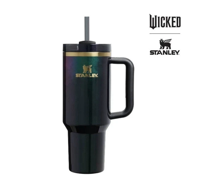 STANLEY X WICKED 40oz FlowState Quencher Tumbler Elphaba For Good IN ...
