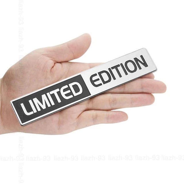 3D METAL LIMITED Edition Logo Car Sticker Emblem Badge Decal Car ...