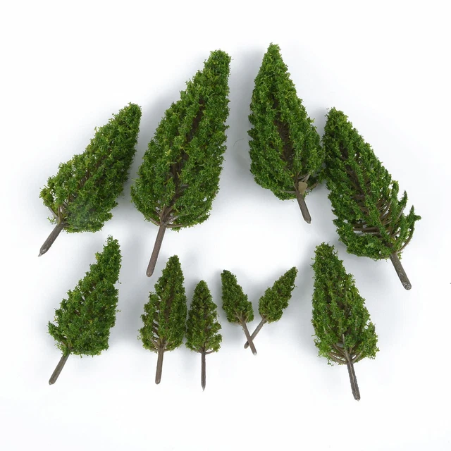 TOWER MODEL TREES 1/50-1/400 Landscape Layout Plastic Railway 2018 ...