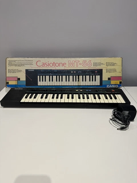 CASIOTONE MT-56 ELECTRONIC Keyboard Casio Vintage Working Synthesiser £25.00 - PicClick UK